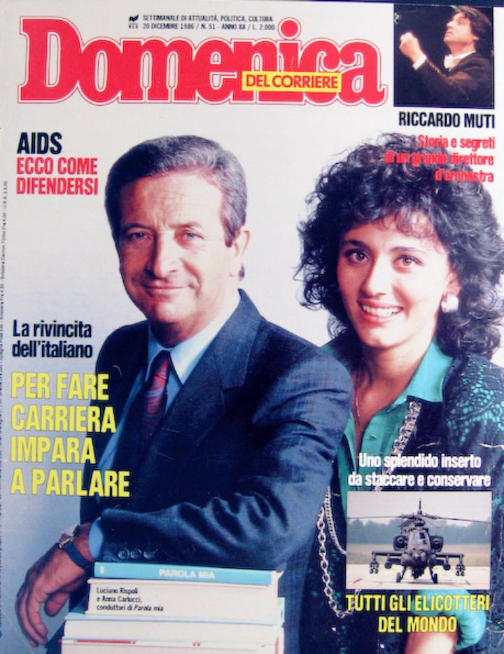 Luciano Rispoli e Mariano Sabatini – MASSIMO EMANUELLI