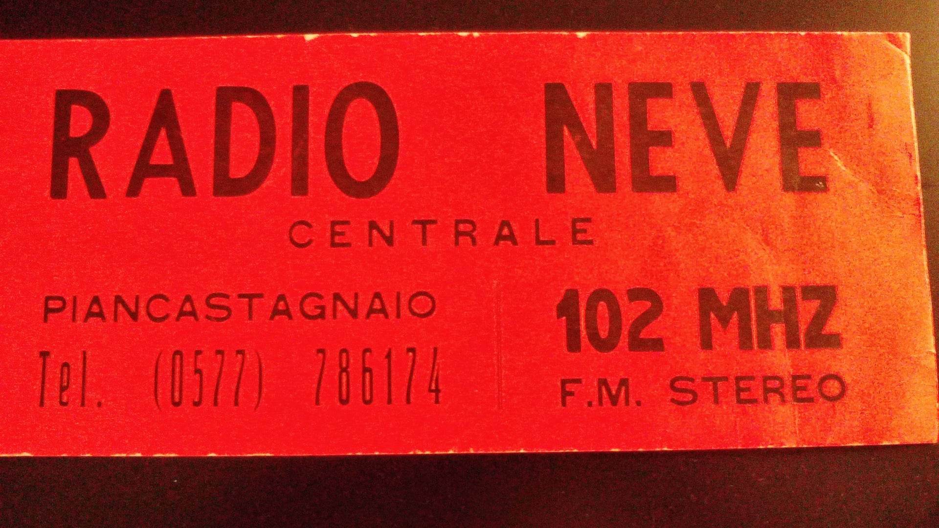 Radio Neve Centrale – MASSIMO EMANUELLI